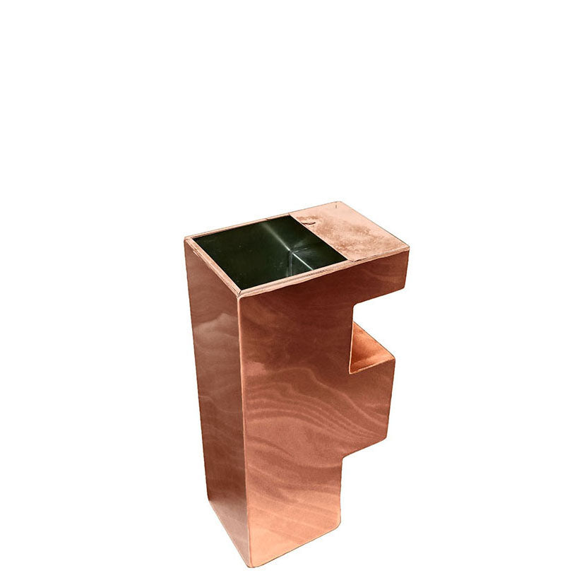 Copper Letter F – Flourish_ph